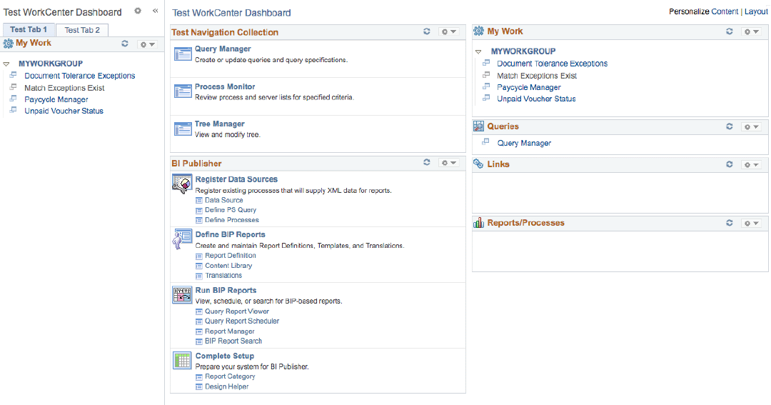 How to Configure WorkCenter in PeopleSoft | John Levandowski